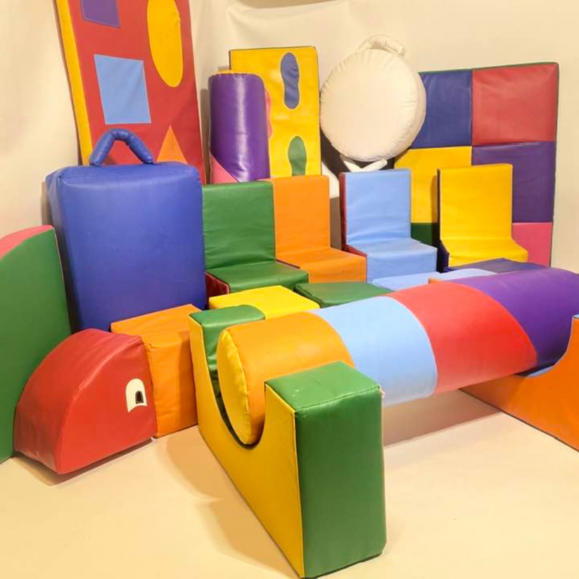 The Ultimate Soft Play Gymnasium – Mega Builder Set (15+ Pieces ...